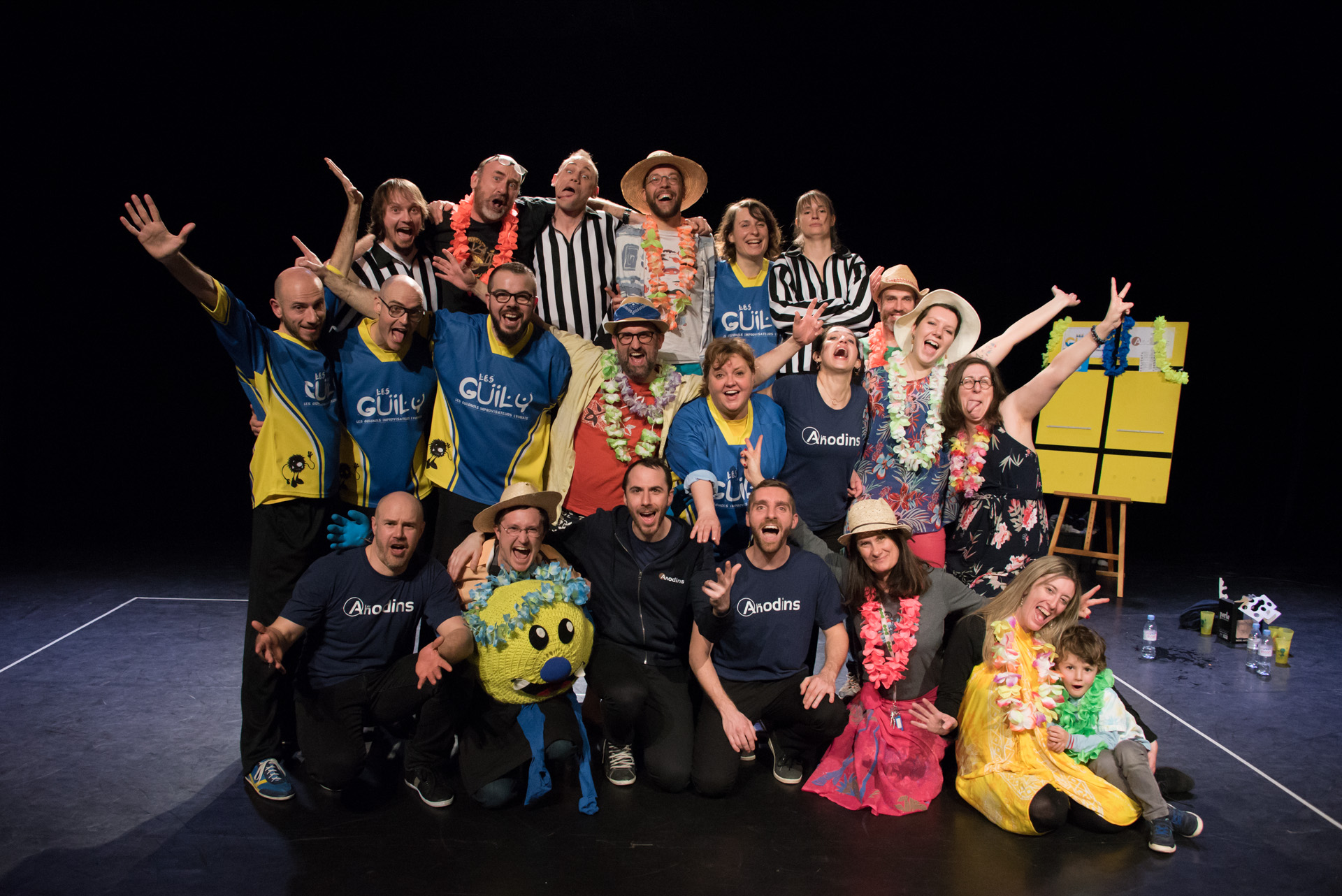 Match avec les Guily – Les Anodins
